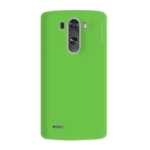 Накладка Air Case для LG G3 + защитная пленка, зеленая, Deppa