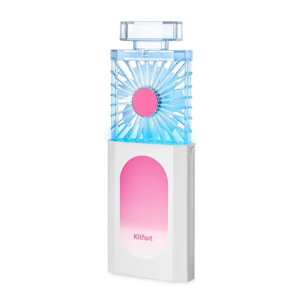 Вентилятор Kitfort КТ-406-1 White/Pink