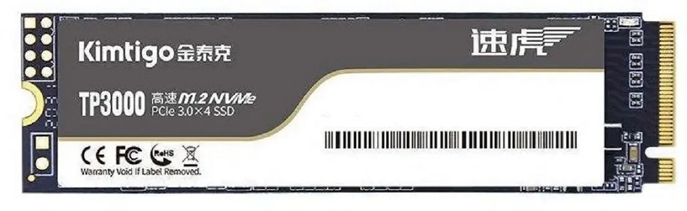 SSD накопитель Kimtigo TP-3000 M.2 2280 256 ГБ (K256P3M28TP3000)