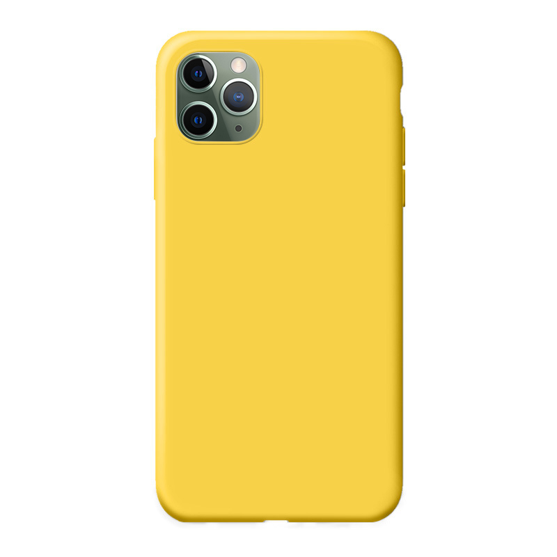 Чехол панель-накладка MyPads для iPhone 11 Pro (Желтый)
