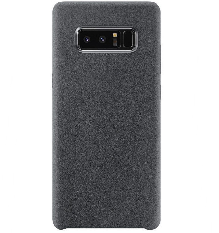 Чехол-накладка MyPads Alcantara Cover EF-XN950 для Samsung Galaxy Note 8 SM-N950. (Серый)
