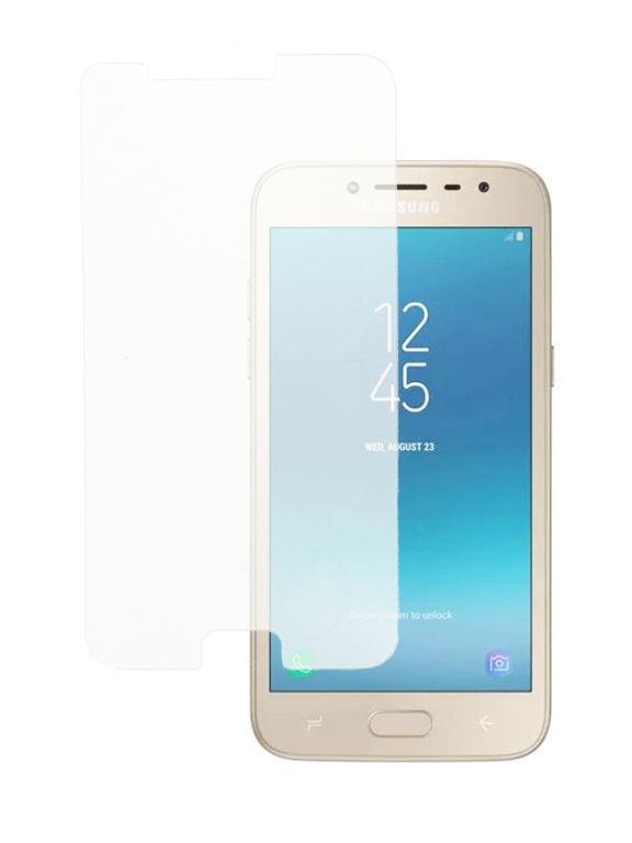 Защитное стекло (без рамки)  для Samsung Galaxy J2 (2018), прозрачное