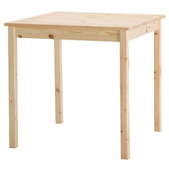 Стол кухонный квадратный деревянный 75 х 75 х 73 см
