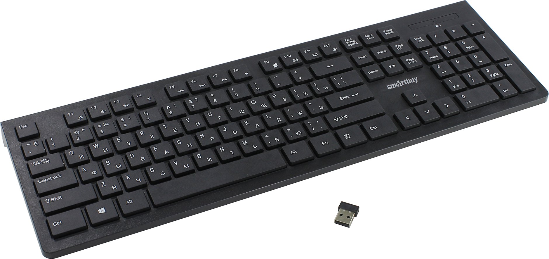 Беспроводная клавиатура SmartBuy 206 Black (SBK-206AG-K)