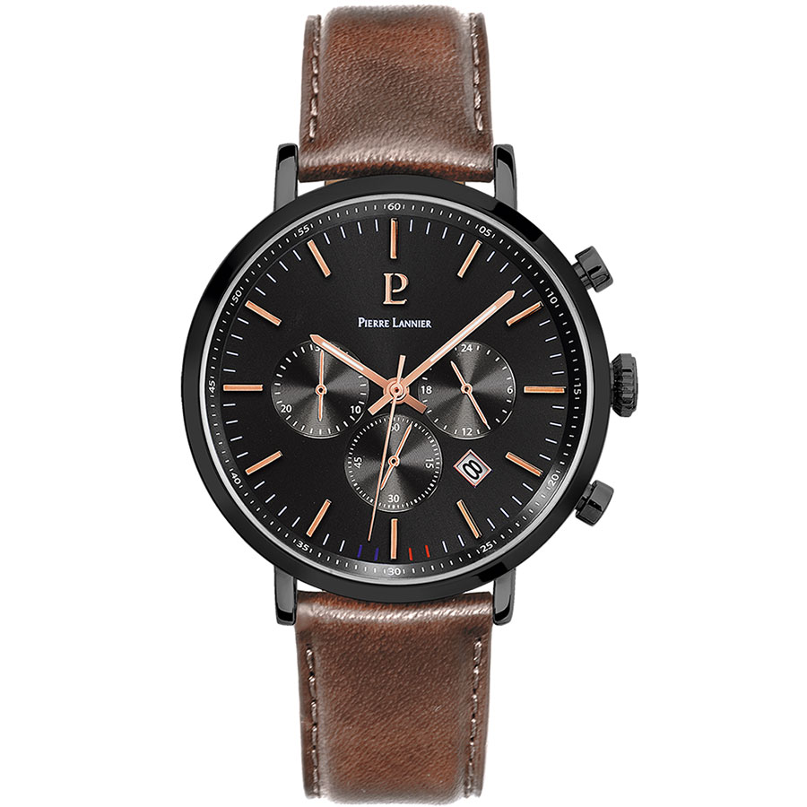 Наручные часы мужские Pierre Lannier 222G434 коричневые