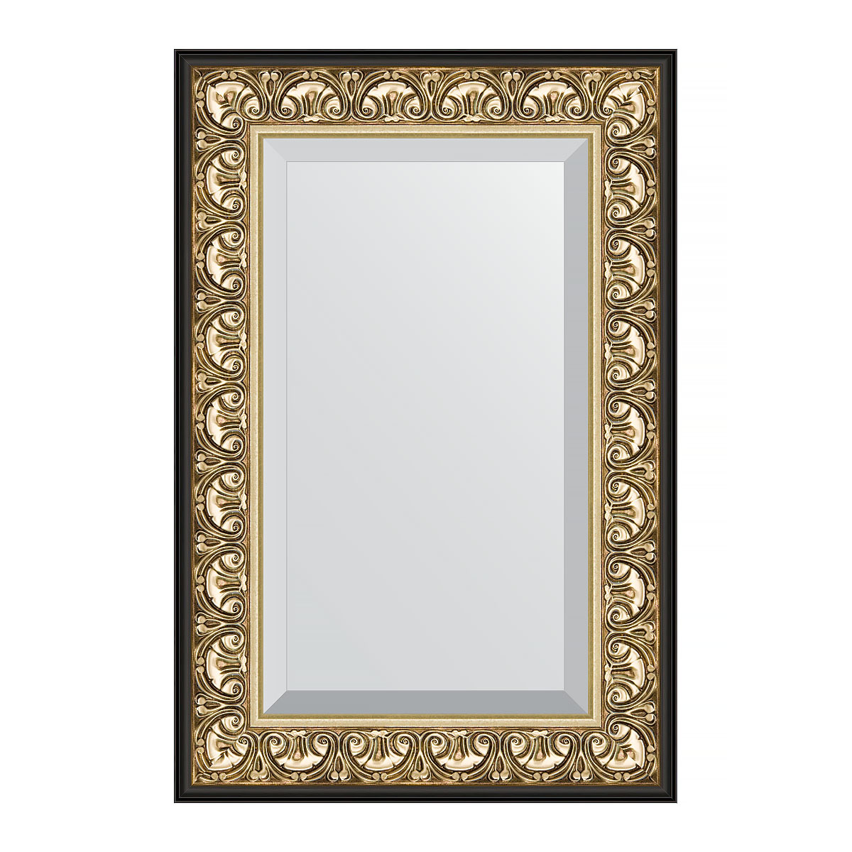 Зеркало в раме 60x90см Evoform BY 1241 барокко золото