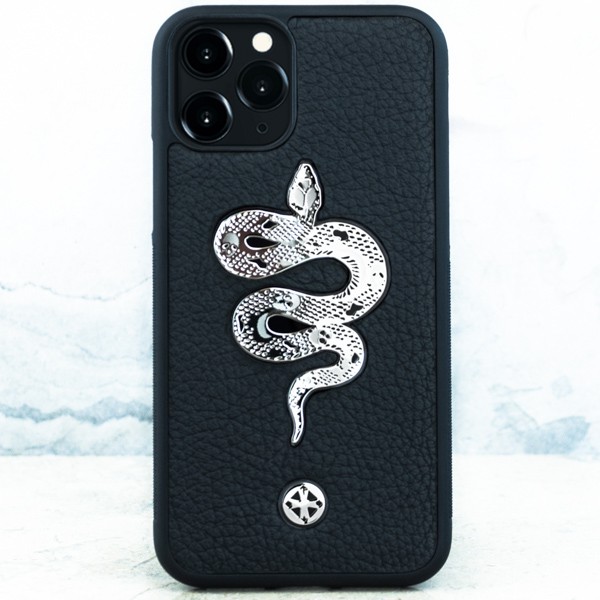 Чехол iPhone 14 Pro Max - Premium Euphoria Metal Snake - Euphoria HM Premium