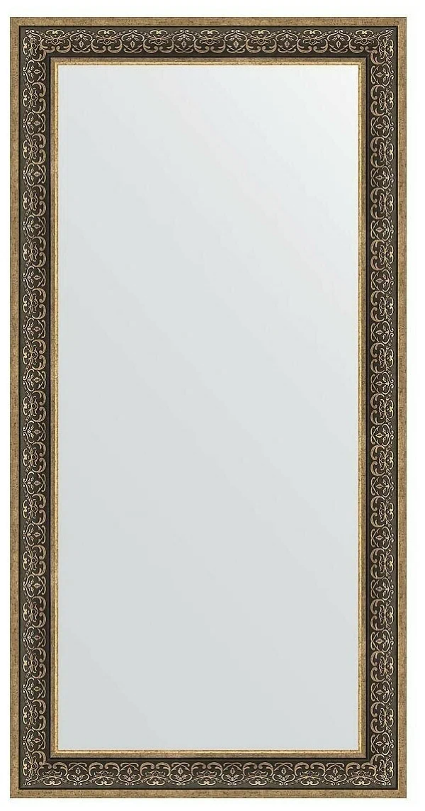 Зеркало Evoform Definite BY 3352 83x163 см вензель серебряный