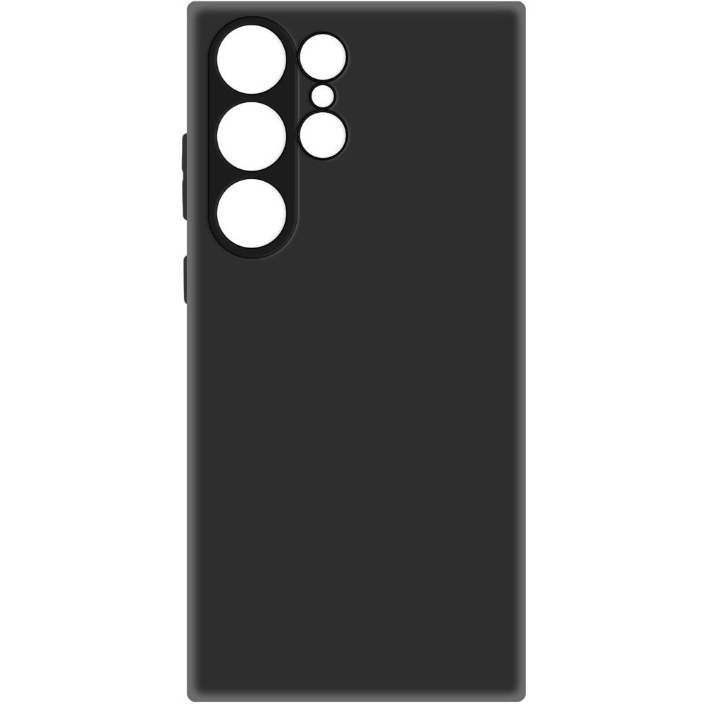Чехол-накладка Krutoff Soft Case для Samsung Galaxy S23 Ultra черный