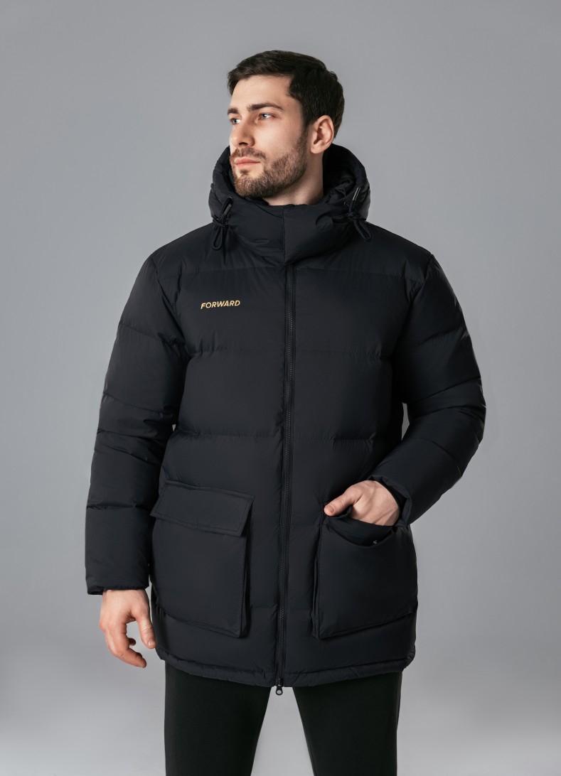 Куртка мужская Forward m08130p-232 черная 3XL