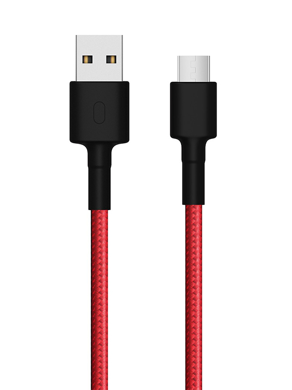 Дата-кабель Xiaomi Mi USB Type-C Braided Cable SJX10ZM, 100см, красный