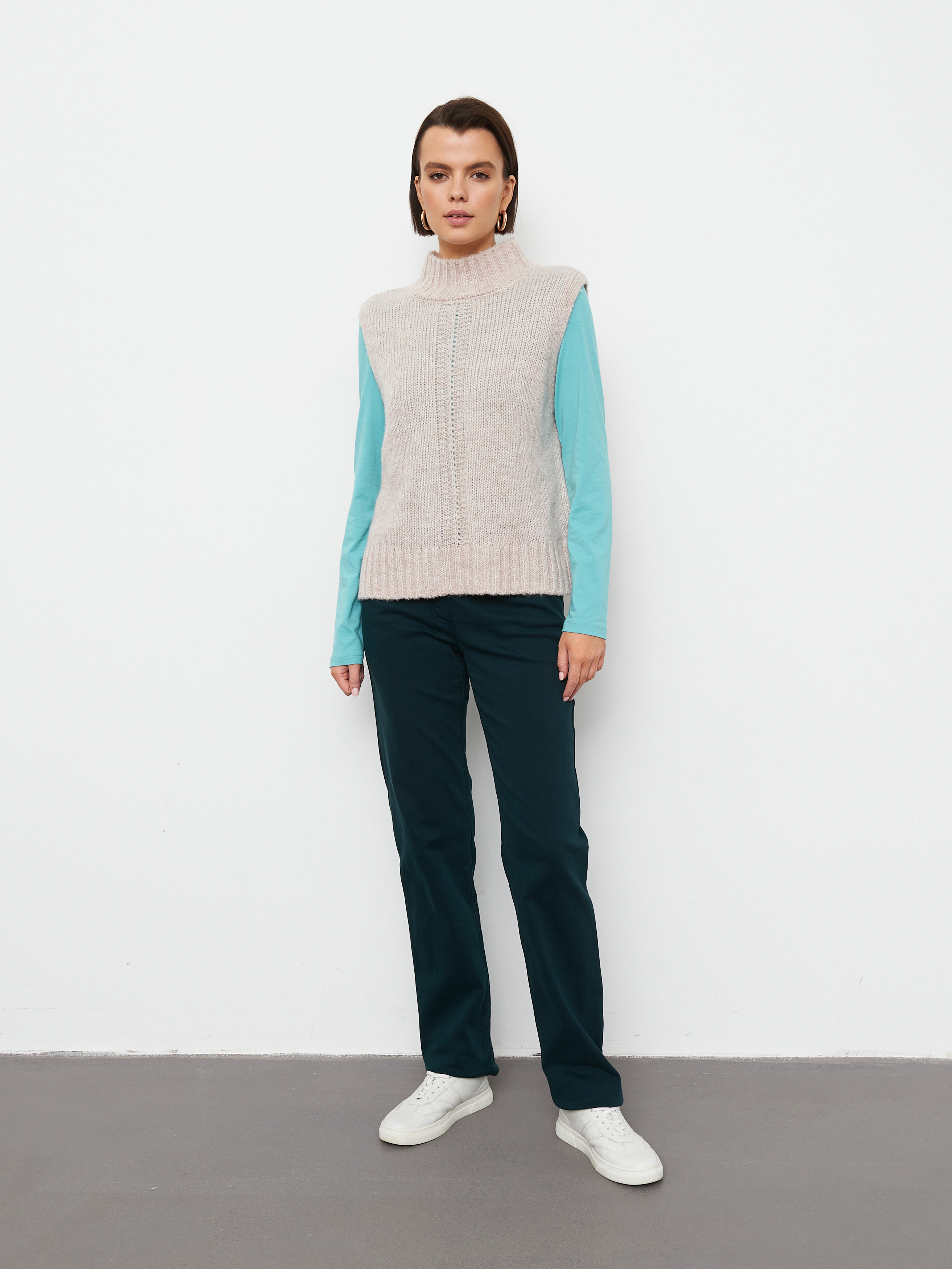 Жилет женский Gerry Weber 271038-35725-905440 бежевый 44