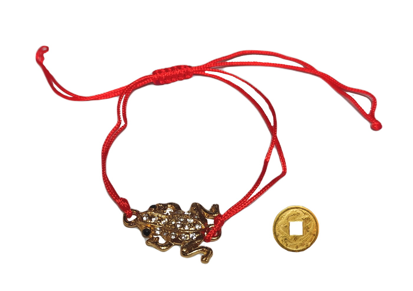 Комплект (браслет + монета) из бижутерного сплава р.25 ELG 55901-mon