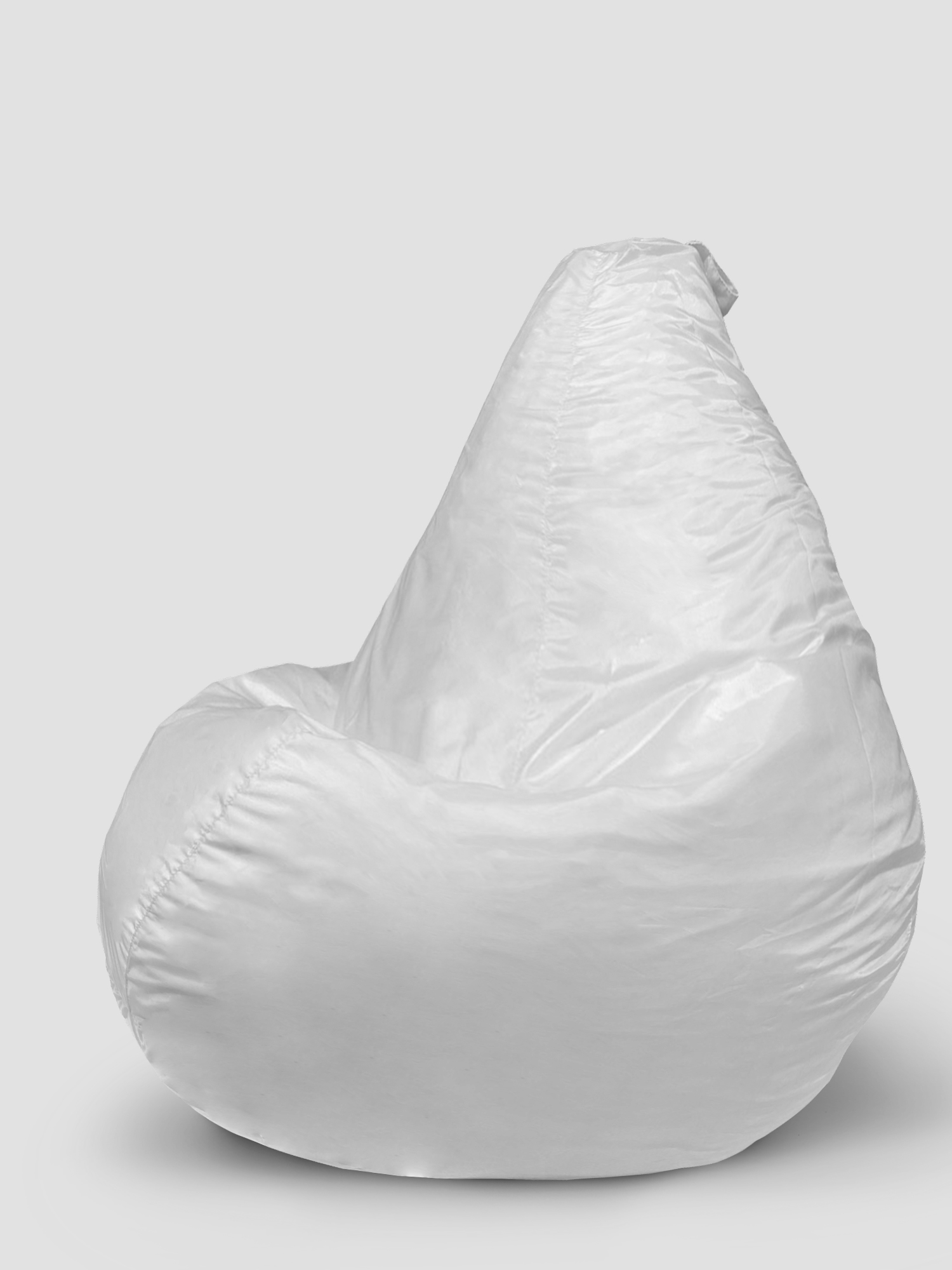 Кресло-мешок ONPUFF пуфик груша, размер XХХXL, белый оксфорд
