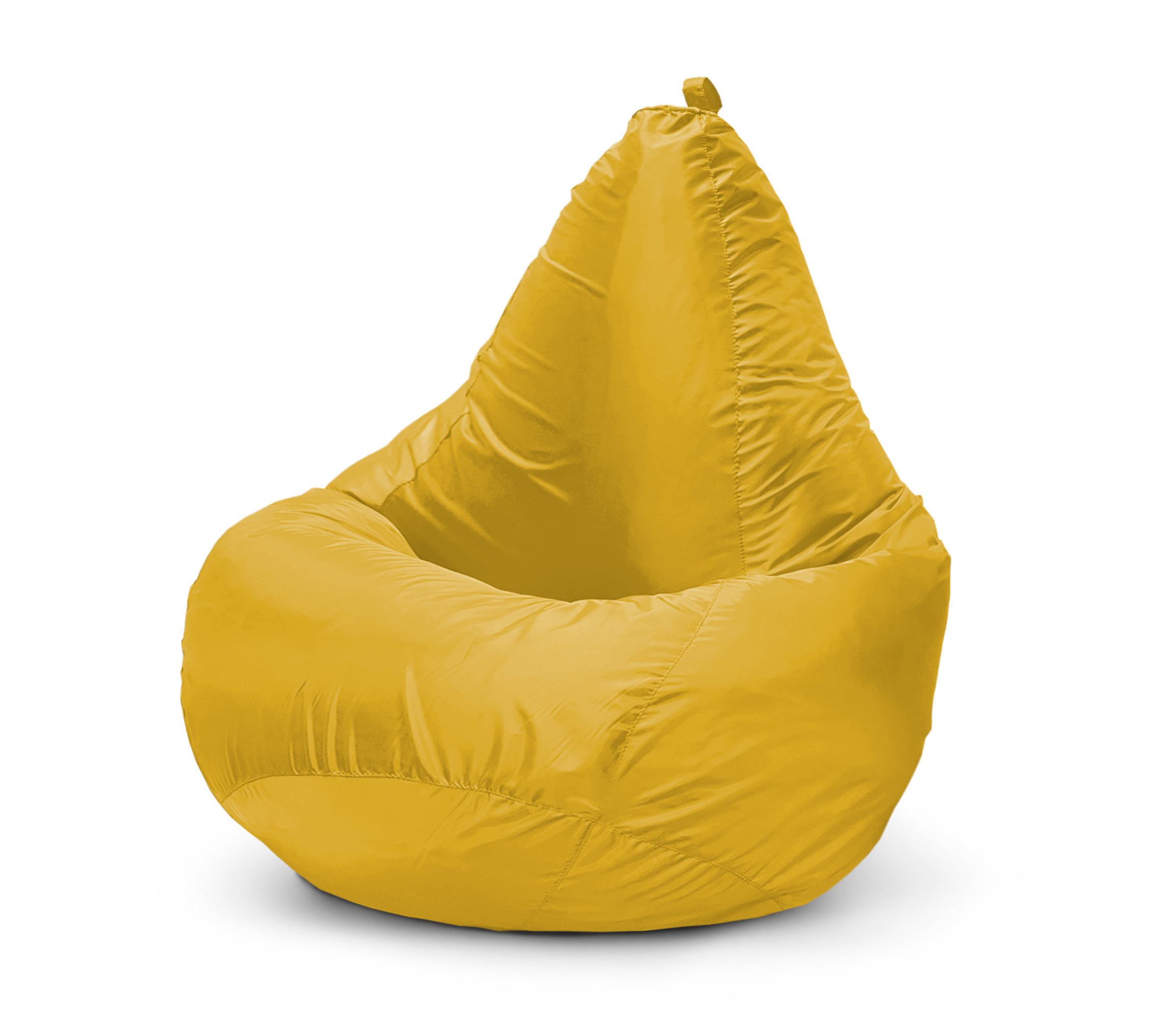 Кресло-мешок ONPUFF пуфик груша, размер XXXL, желтый оксфорд