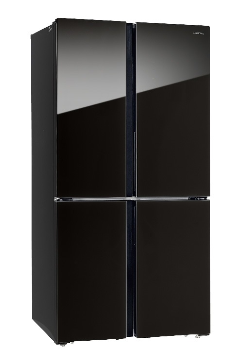 Холодильник Hiberg RFQ-500DX черный