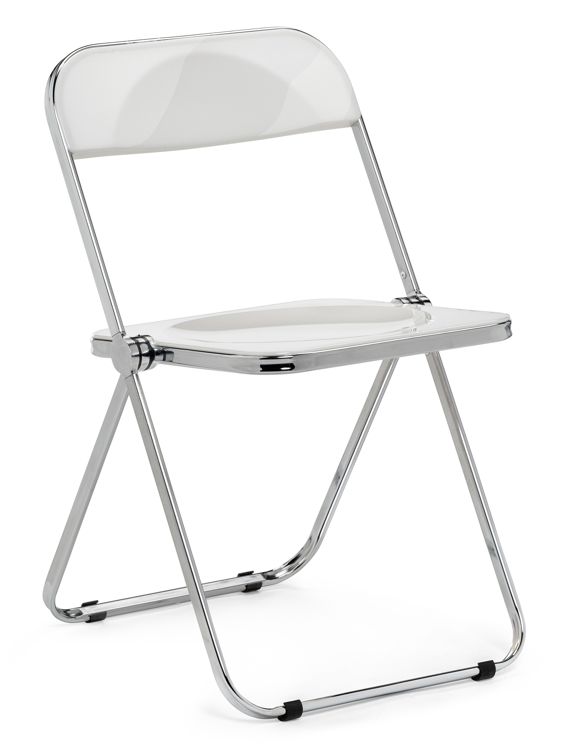Пластиковый стул Woodville Fold складной white