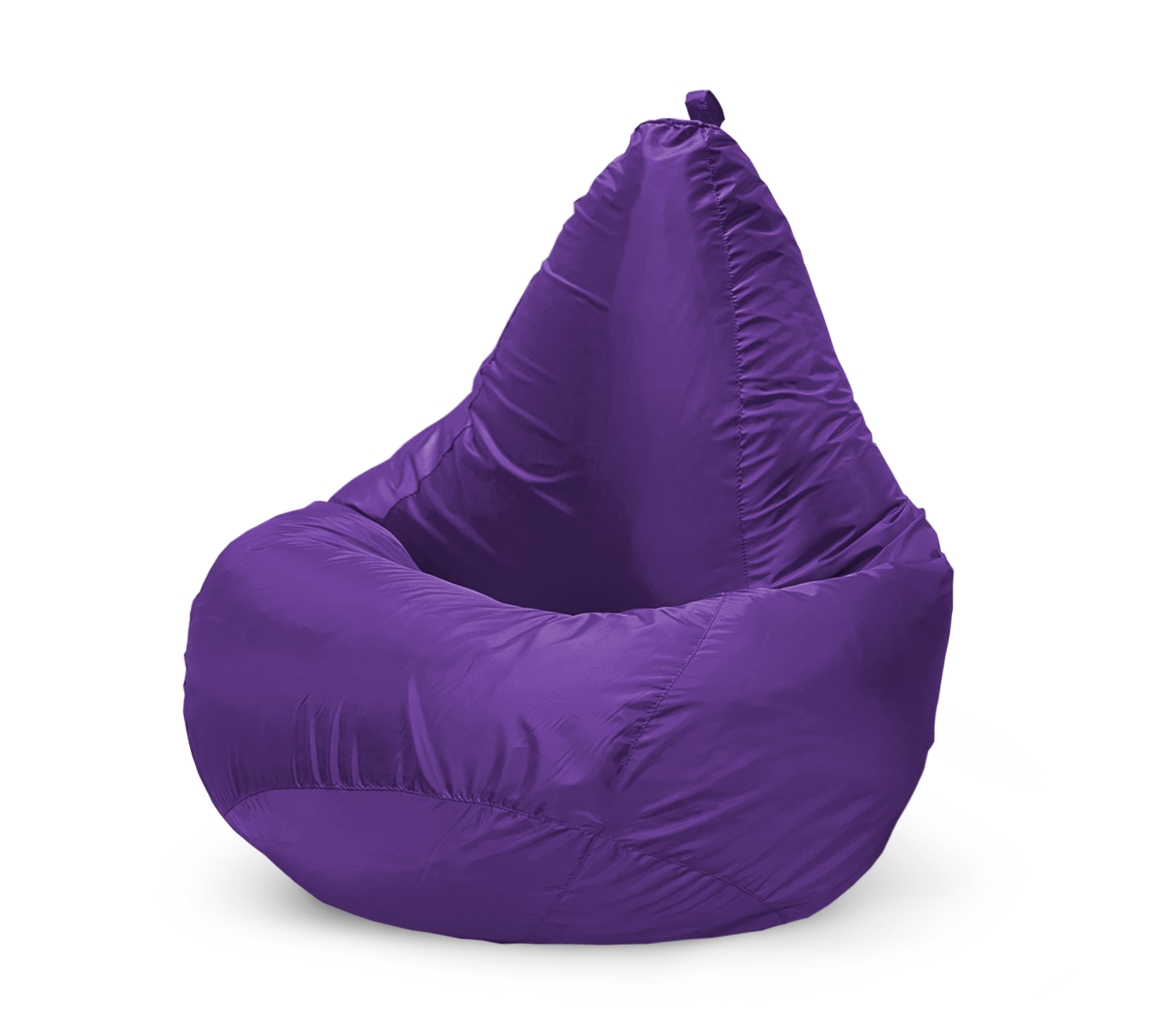 Кресло-мешок ONPUFF пуфик груша, размер XXL, фиолетовый оксфорд