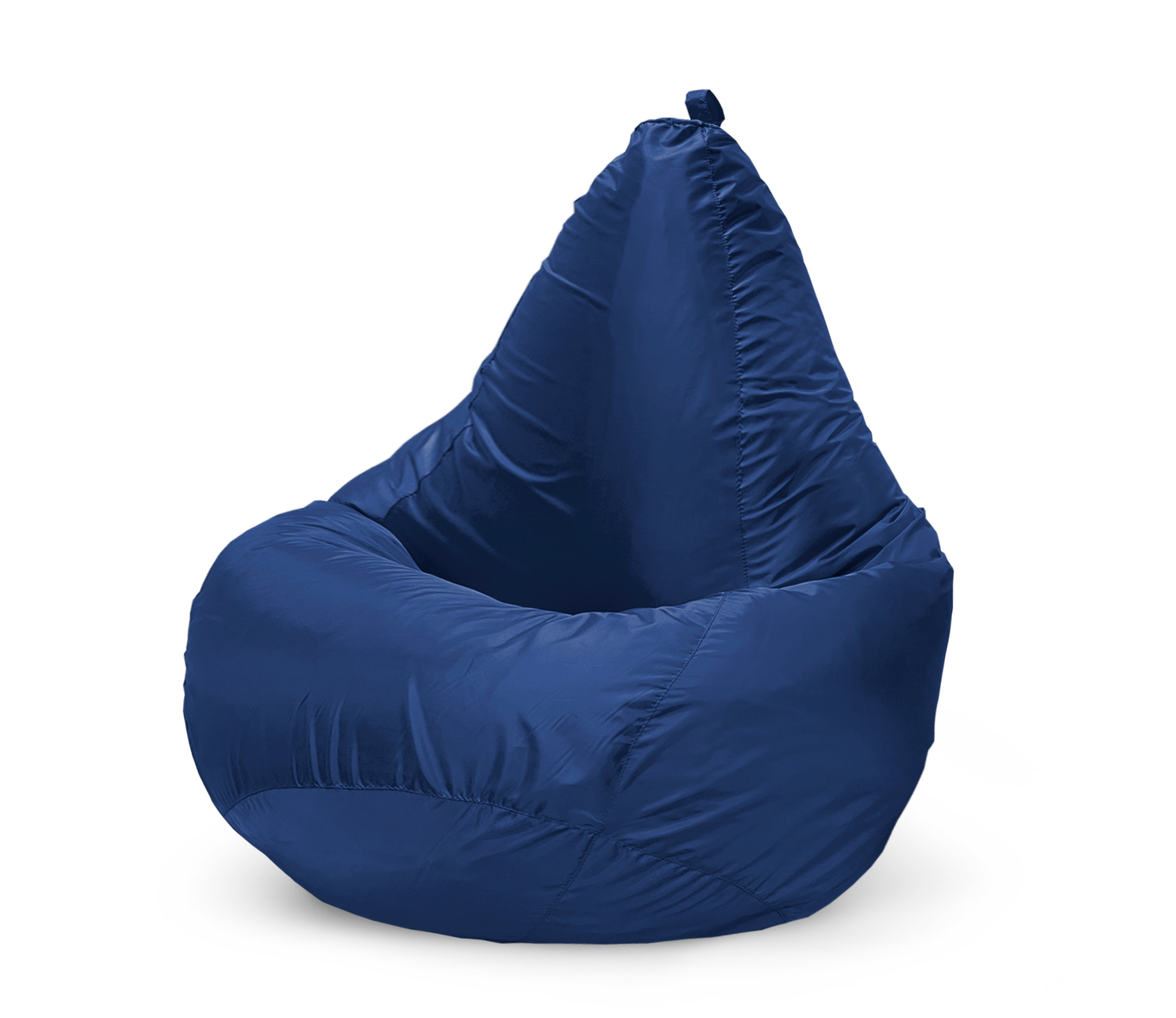 Кресло-мешок ONPUFF пуфик груша, размер XXL, синий оксфорд