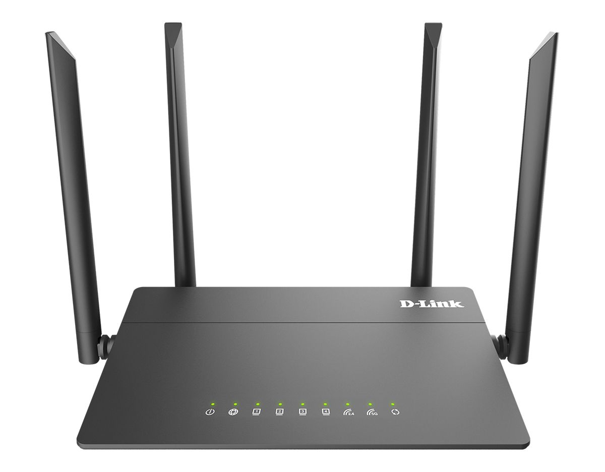 Wi-Fi роутер D-Link DIR-822/RU Black