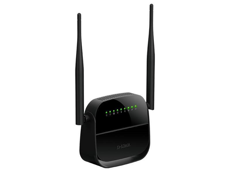 Wi-Fi роутер D-Link DSL-2750U Black