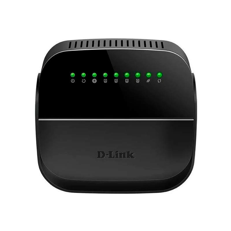 Wi-Fi роутер D-LINK DSL-2640U/R1A Black