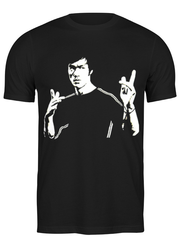 Футболка мужская Printio Bruce lee черная XL