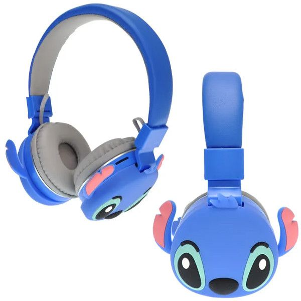 Беспроводные наушники детские Жми сюда Bluetooth Blue (117266722)