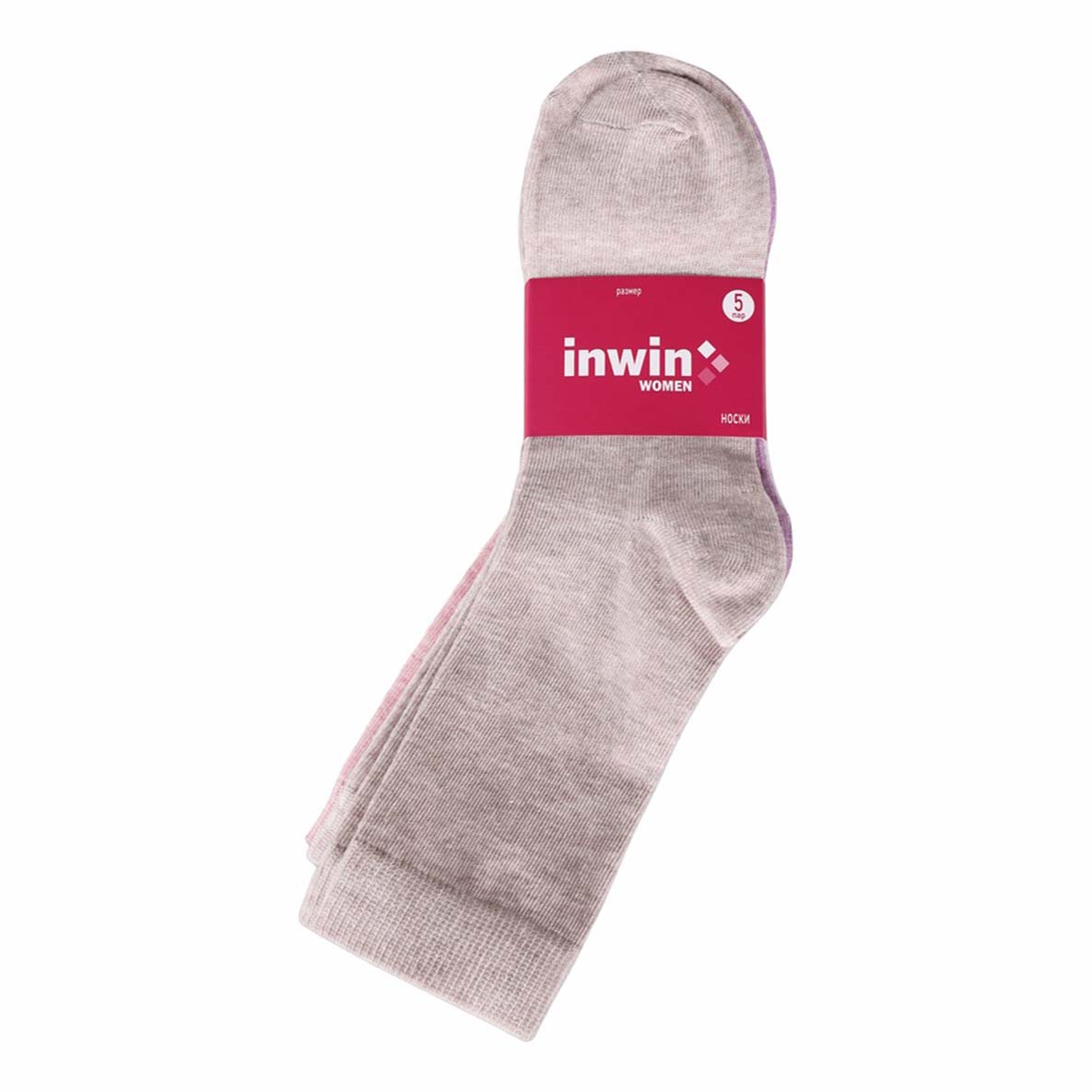 Комплект носков женских InWin в ассортименте 23-25 5 пар