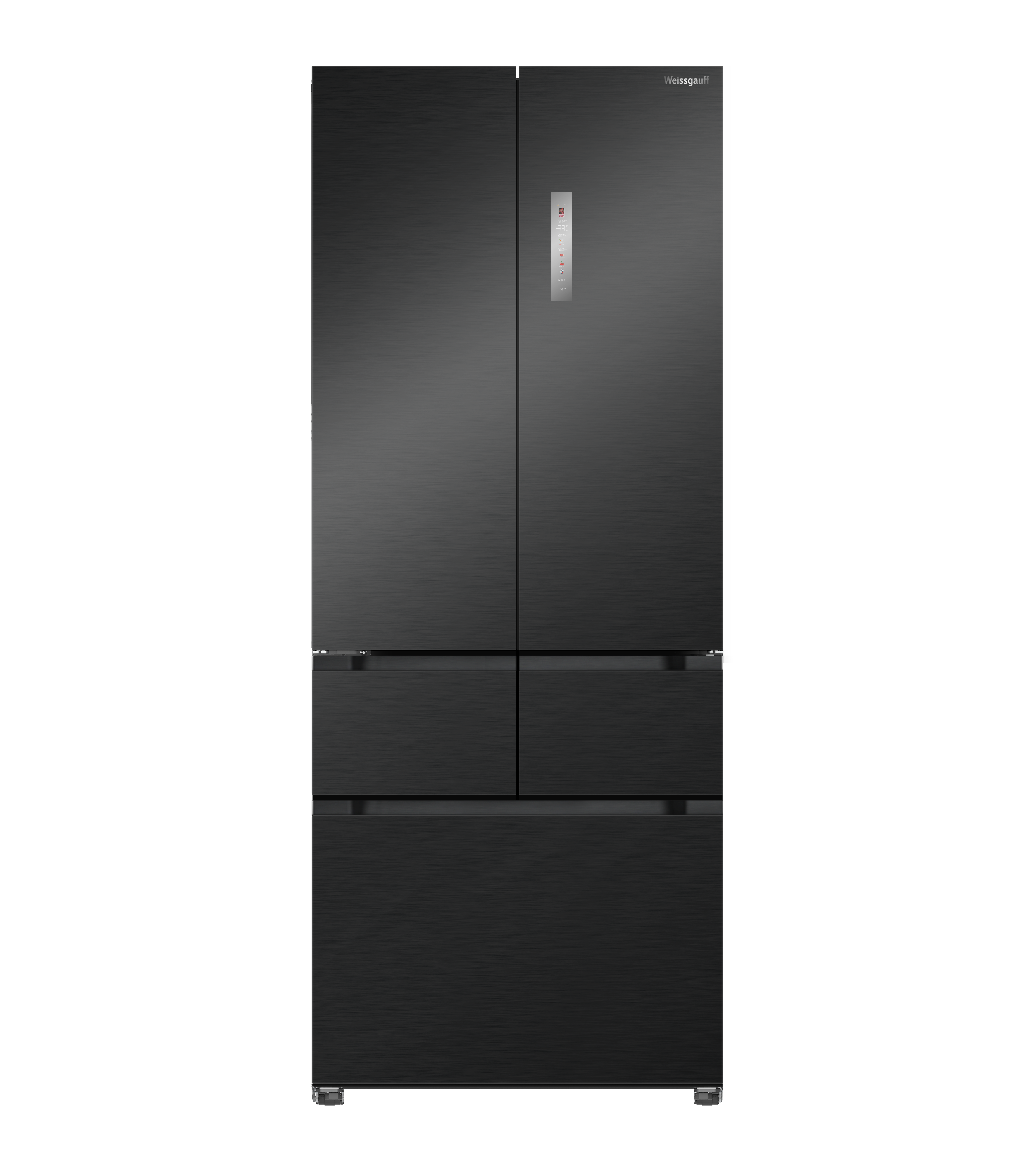 Холодильник Weissgauff WFD 450 Built-in серый