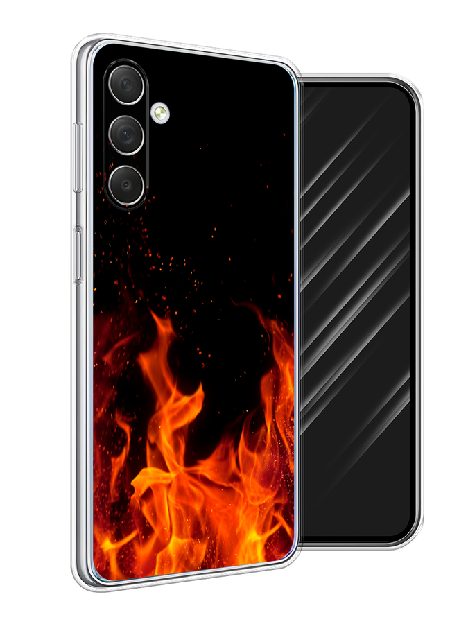Чехол Awog на Samsung Galaxy M54 "Все в огне"