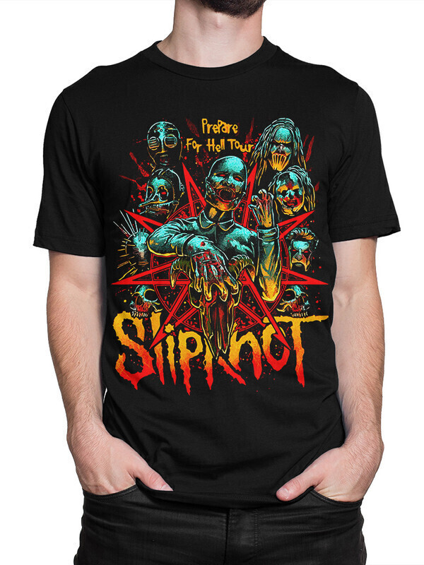 Футболка мужская Dream Shirts Slipknot 1000893-2 черная 2XL