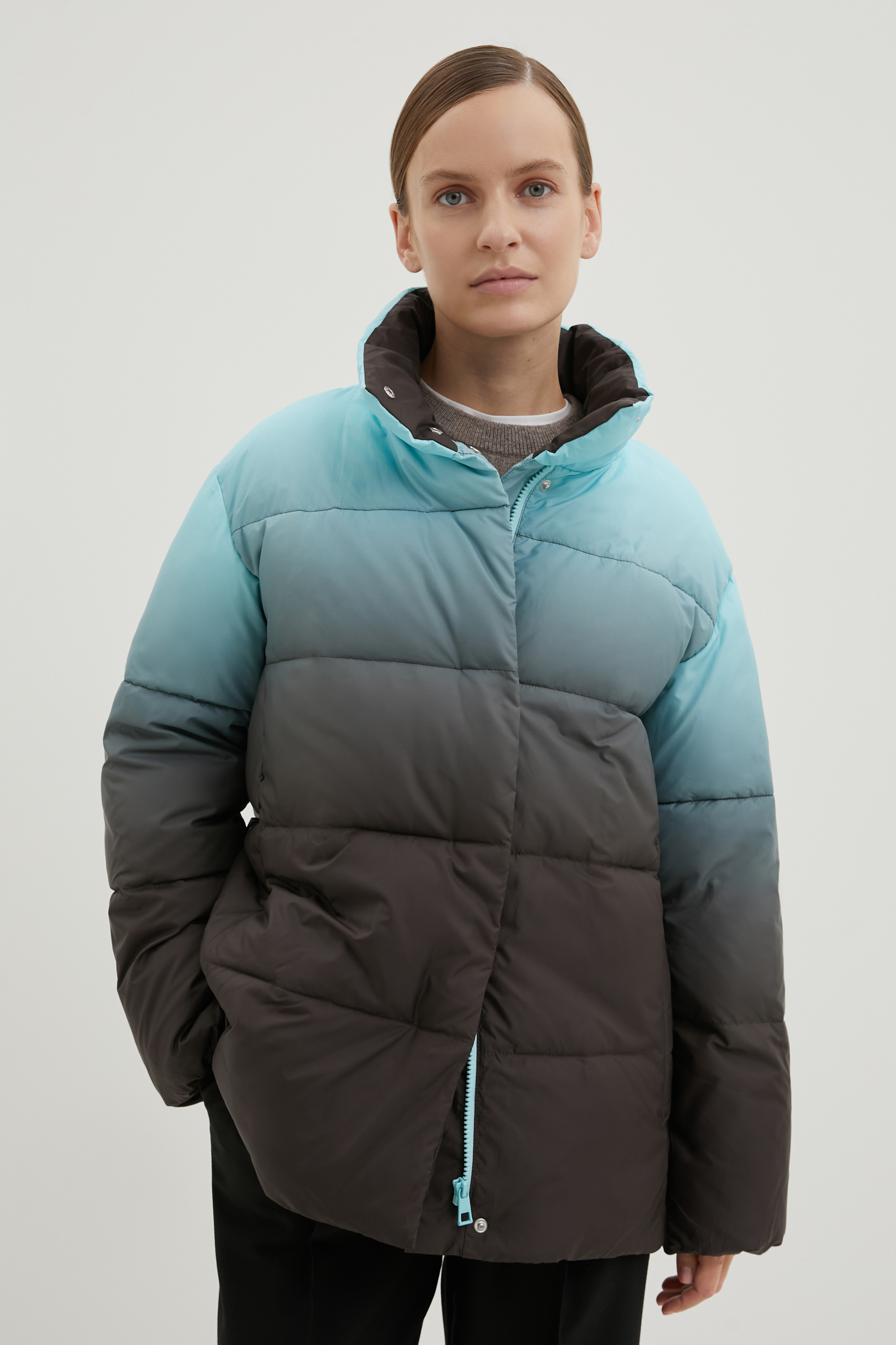 Куртка женская Finn-Flare FWD11066 разноцветная M