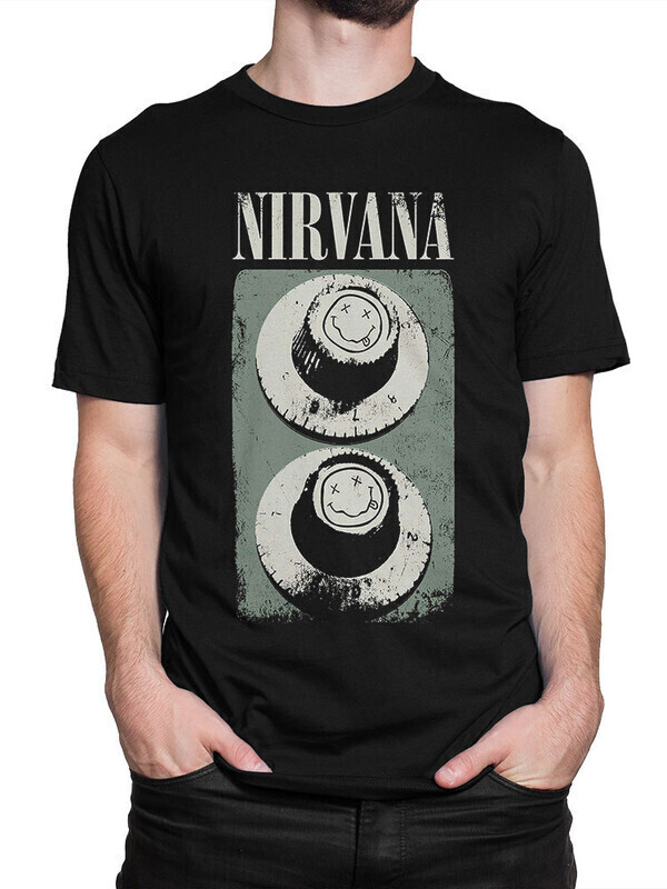 Футболка мужская Dream Shirts Nirvana - Нирвана 5000925-2 черная L