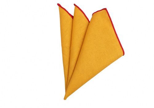 Нагрудный платок мужской 2beMan PG-COLORCOTON ярко-желтый