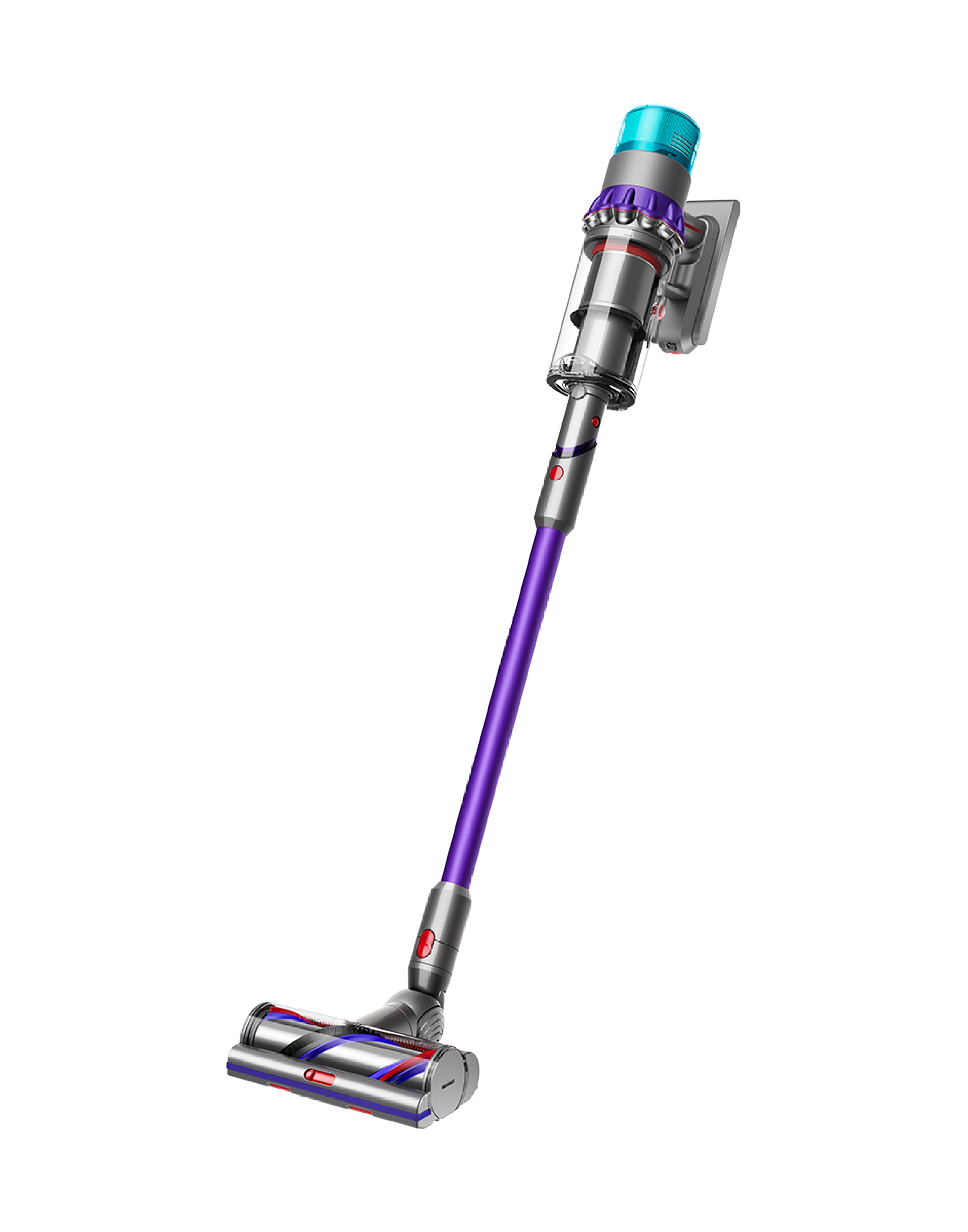 Пылесос Dyson Gen5 Detect Absolute серебристый, фиолетовый