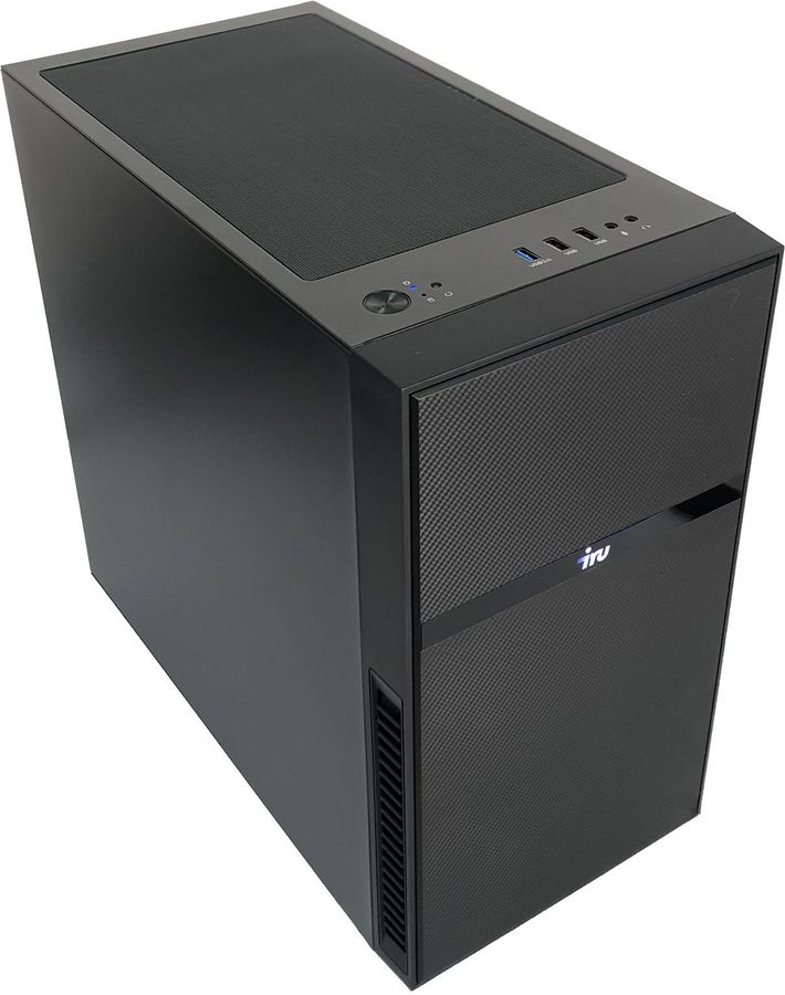 Настольный компьютер iRU черный (1858300)