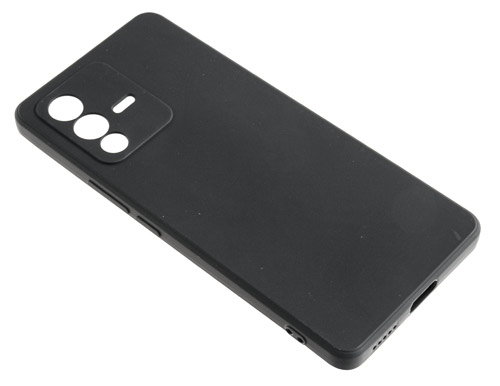 Силиконовый чехол TPU Case матовый для Vivo V23 Pro черный