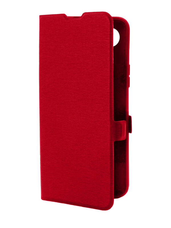 Чехол-книжка Brozo на Realme C30/ c30s красный