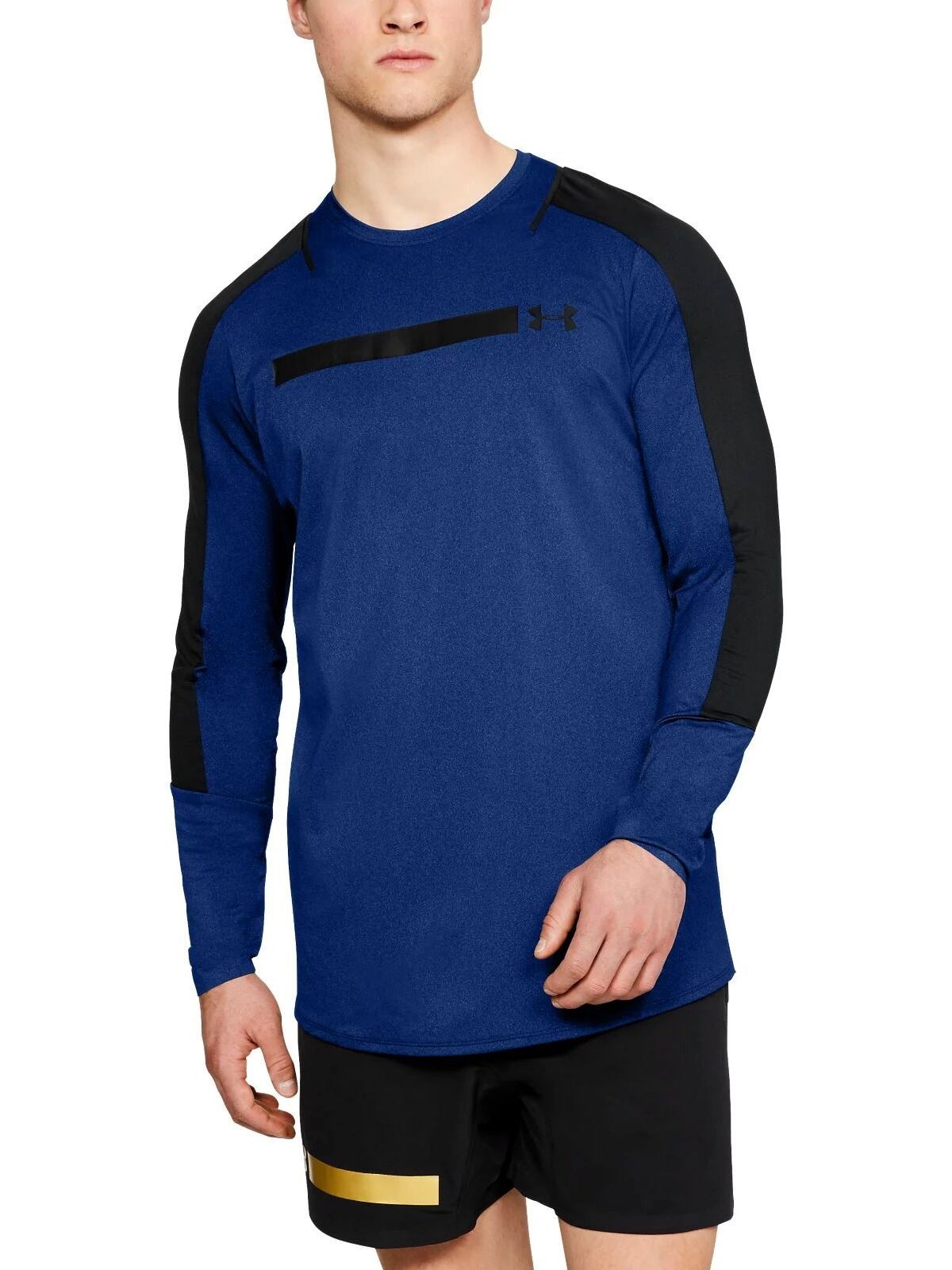 Лонгслив мужской Under Armour Perpetual Fitted LS Top синий MD