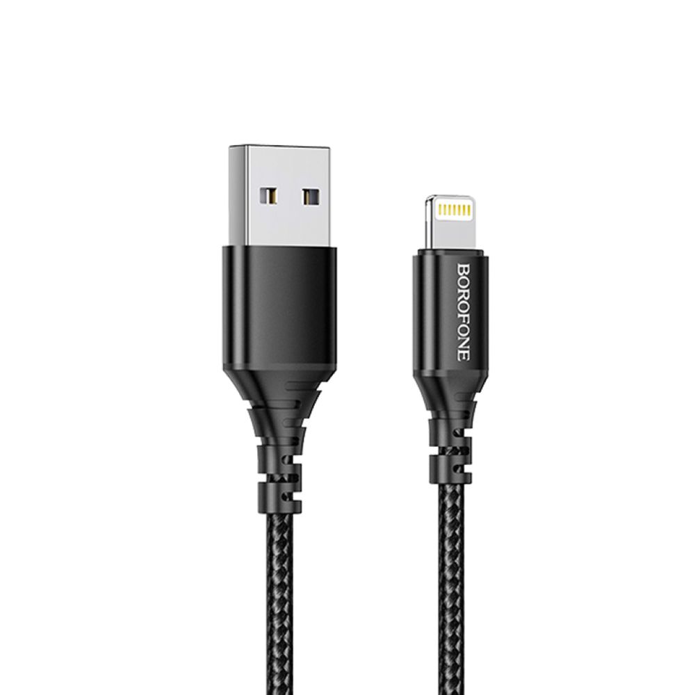 Кабель lightning - usb Borofone BX54 1 м черный