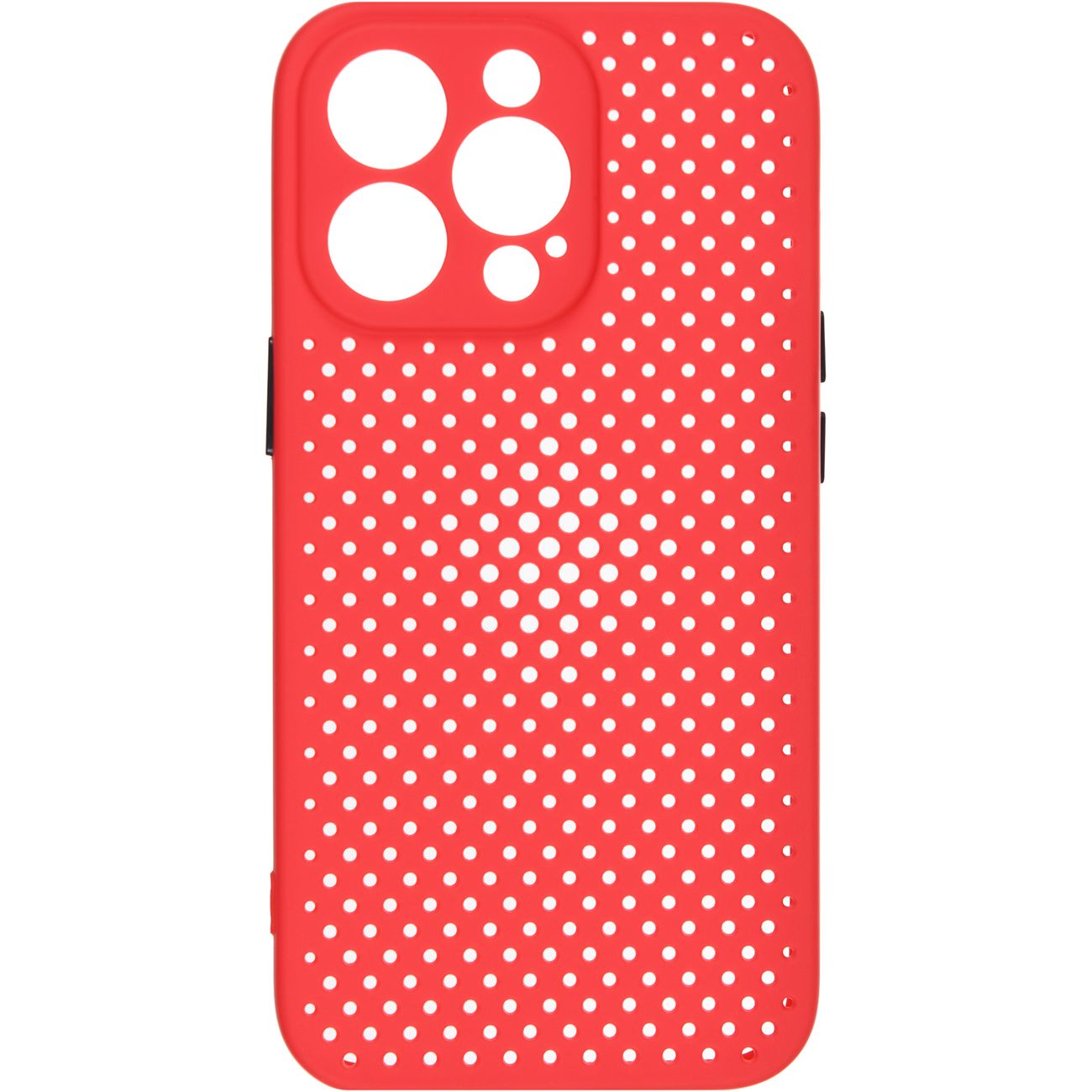 Чехол CARMEGA для iPhone 13 Pro Dot red (CAR-SC-DTIPH13PRD)