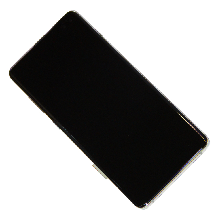 Дисплей для Samsung SM-G975F (Galaxy S10 Plus) модуль в сборе с тачскрином перламутр (ОЕМ)