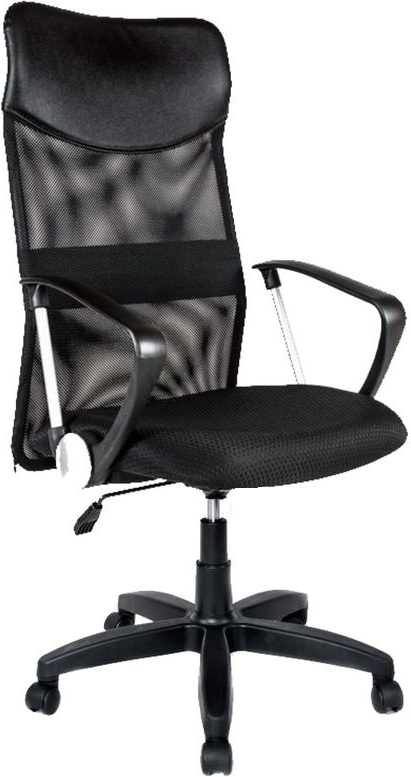 Компьютерное кресло Евростиль Direct экокожа/сетка черная