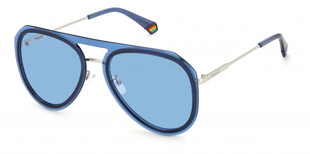 Солнцезащитные очки мужские Polaroid PLD 6151/G/S синие