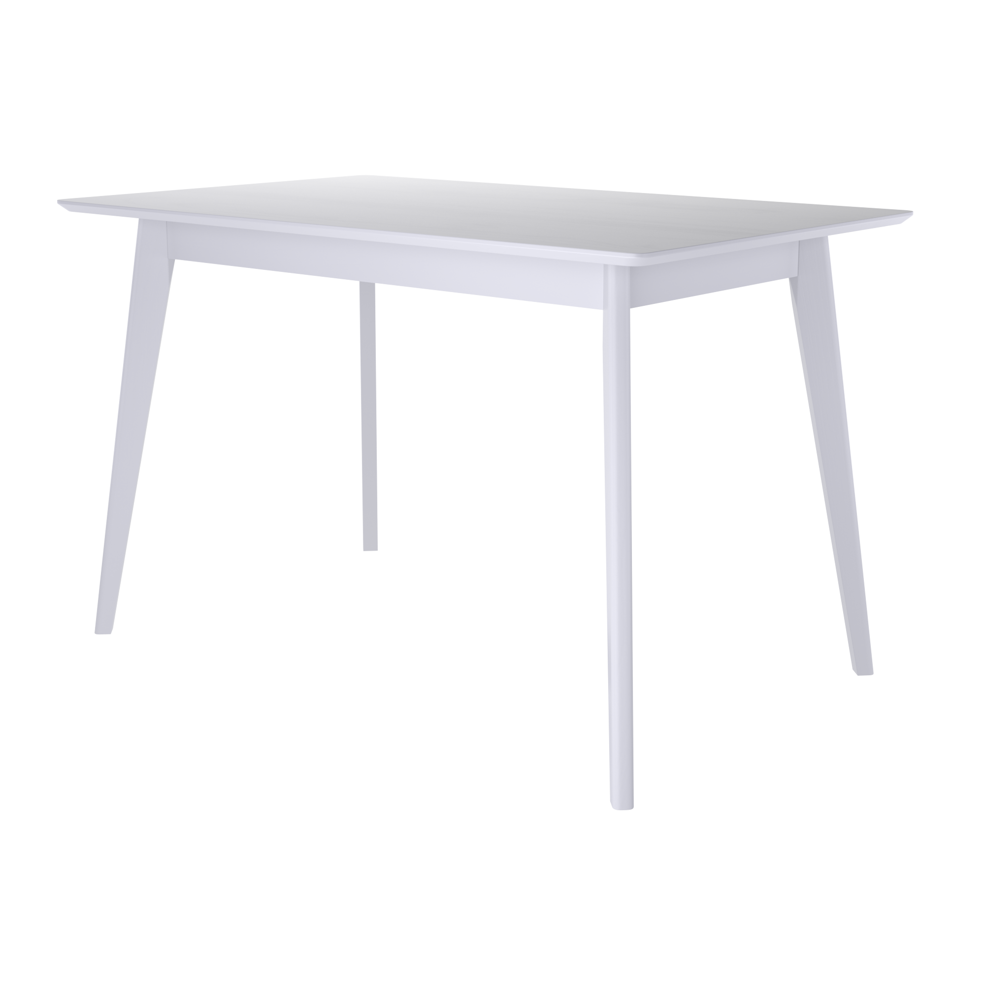 Стол обеденный Daiva casa Пегас classic 102*61 см, белая эмаль
