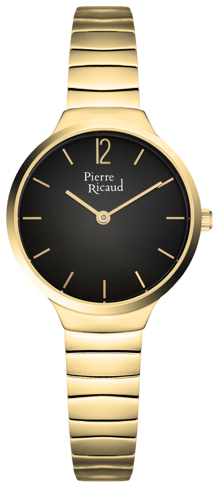Наручные часы женские Pierre Ricaud P22084.1154Q золотистые