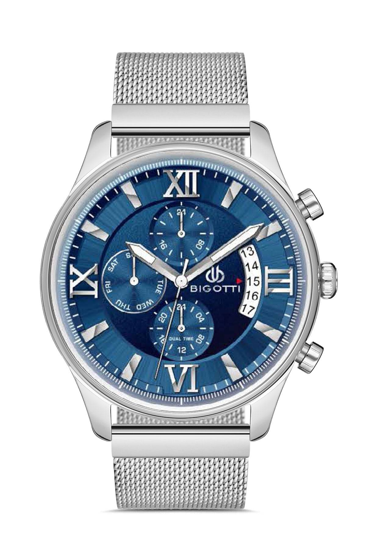 Наручные часы мужские Bigotti BG.1.10202-1 серебристые