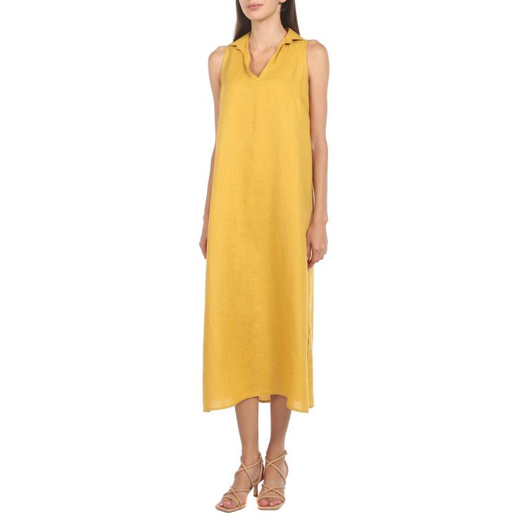 Платье женское Maison David DRESS-2 желтое L