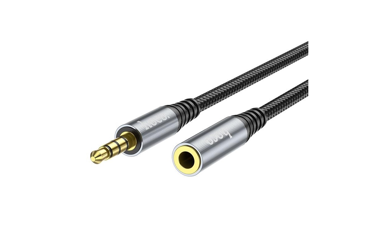 Кабель AUX UPA20 Hoco 3,5 audio extension cable male to female 1м